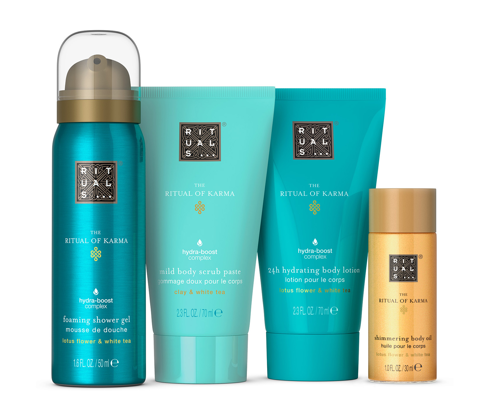 The Ritual of Karma - small giftset met badjas wit - Rituals / badjas ...